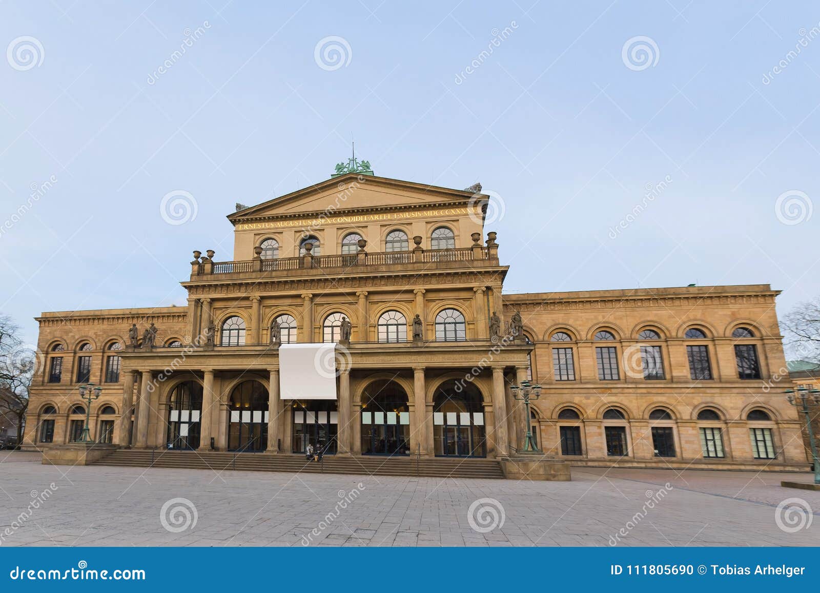 Opera Building Hannover Germany Stock Photo - Image of building, lower ...