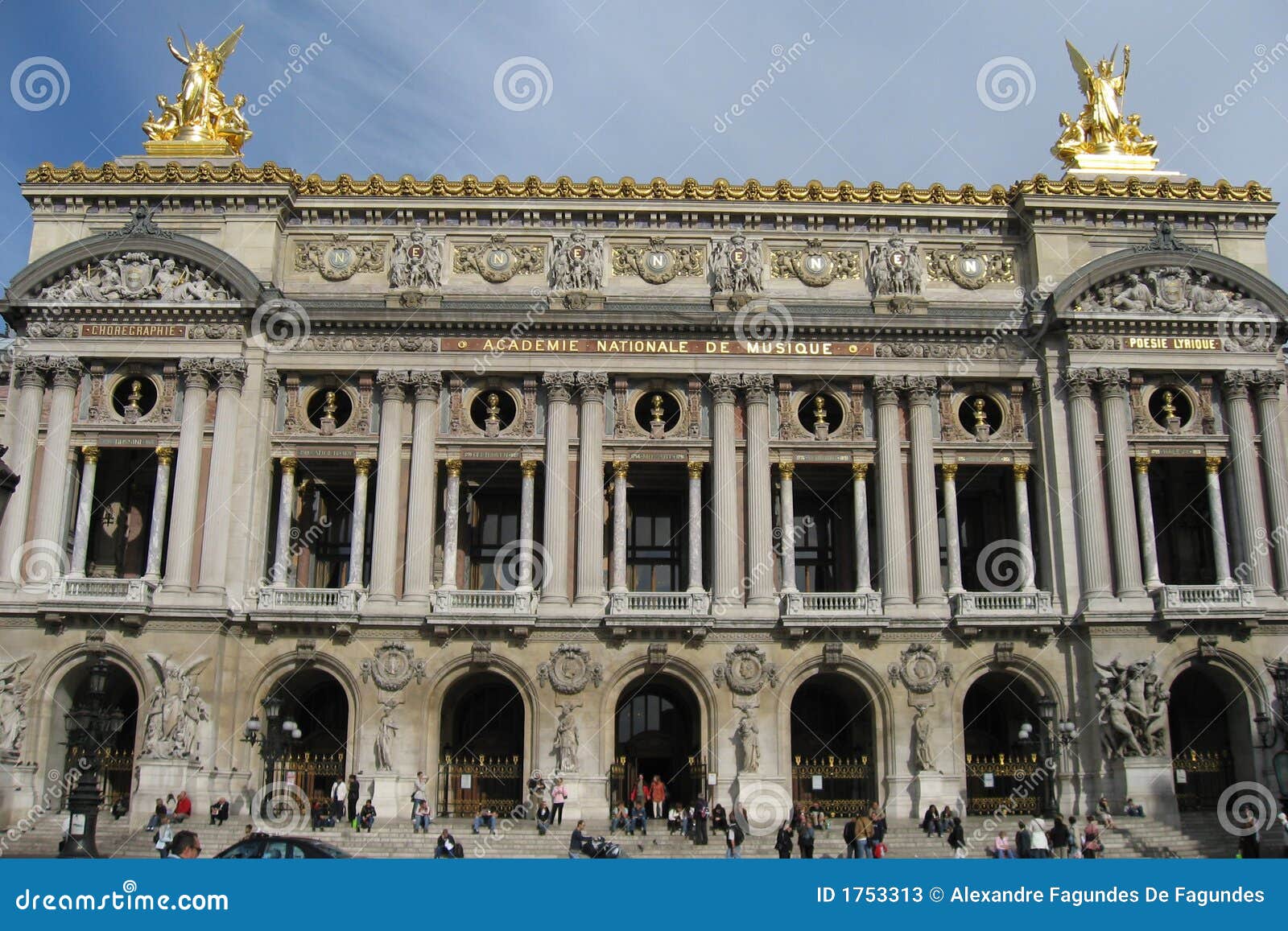 Opera de Paris Garnier editorial stock photo. Image of theatre - 1753313