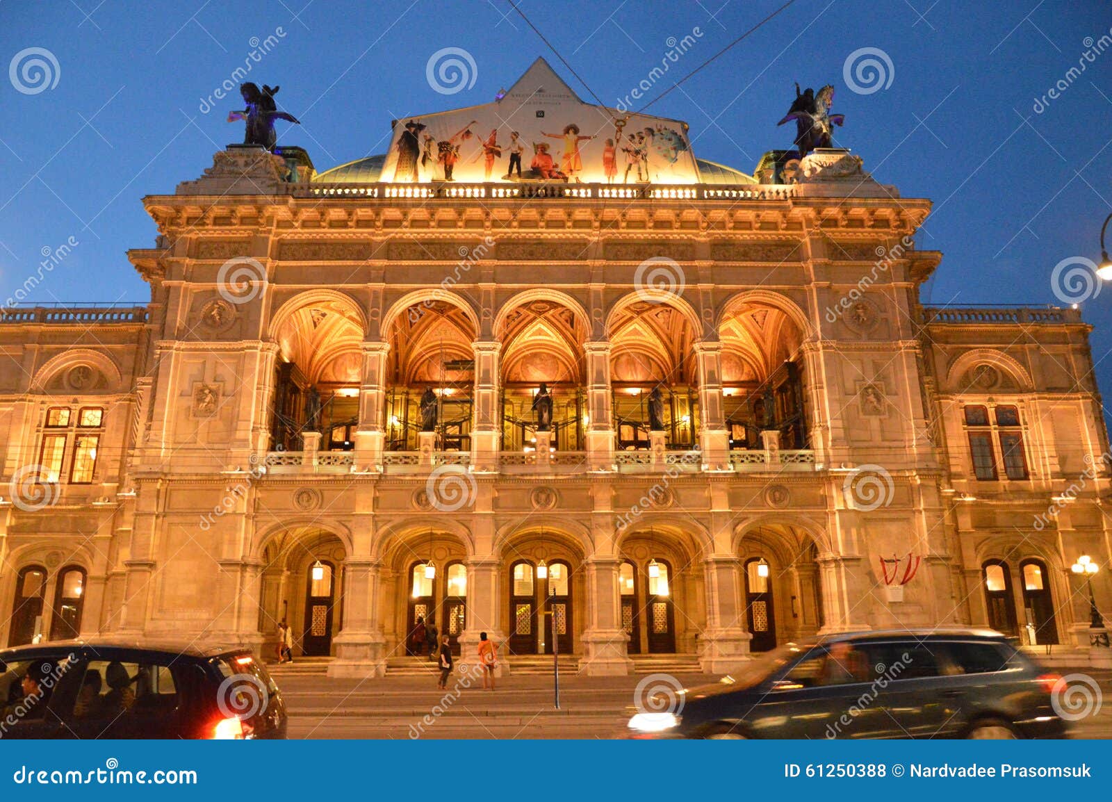 Opera Dello Stato Di Vienna Fotografia Stock Editoriale - Immagine di ...