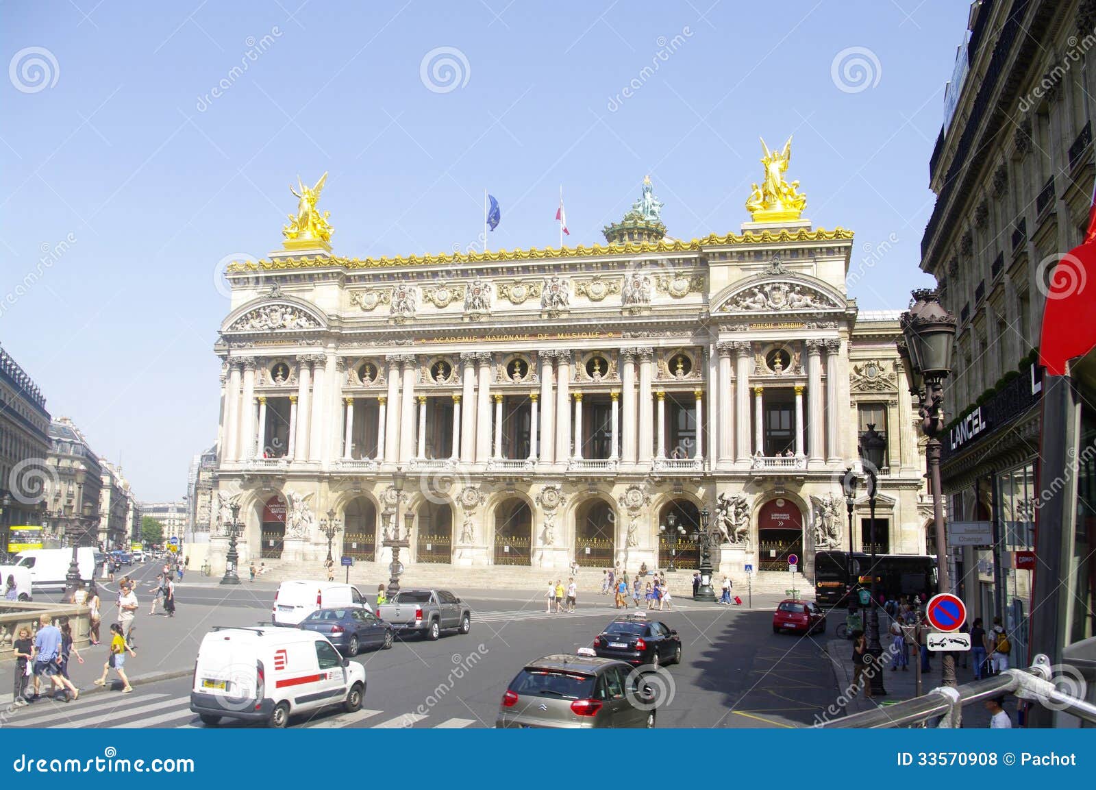 Opera Di Parigi (opera Garnier) Fotografia Stock Editoriale - Immagine ...
