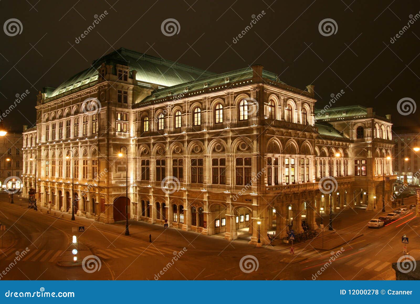 Opera di Vienna fotografia stock. Immagine di europa - 12000278
