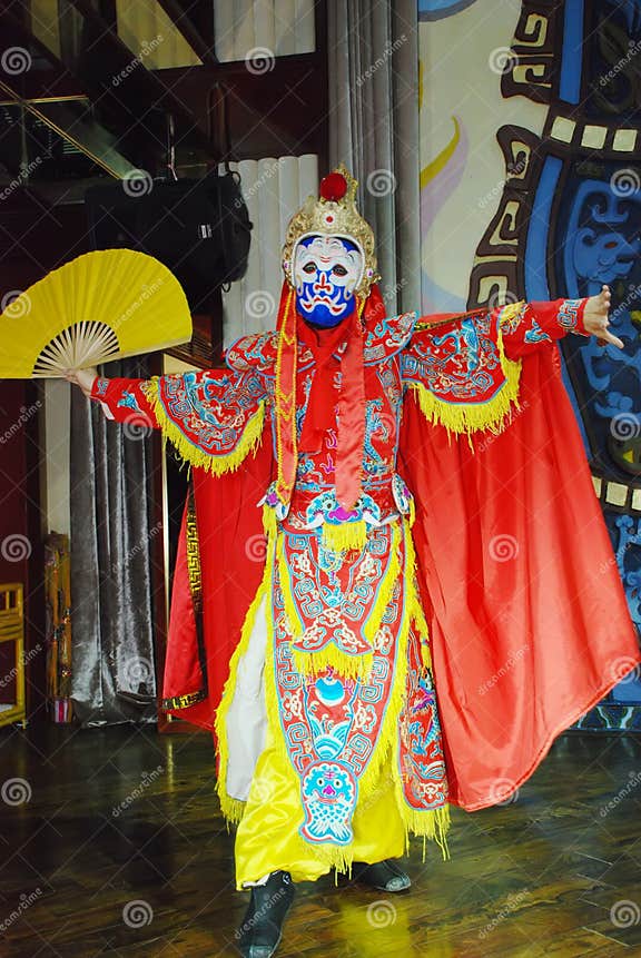 Opera face editorial stock photo. Image of craftsmanship - 19988293