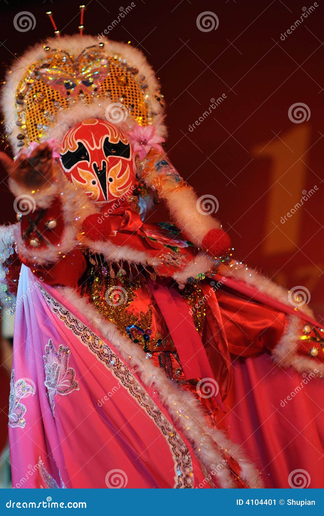 OPERA FACE stock image. Image of arts, face, entertainment - 4104401