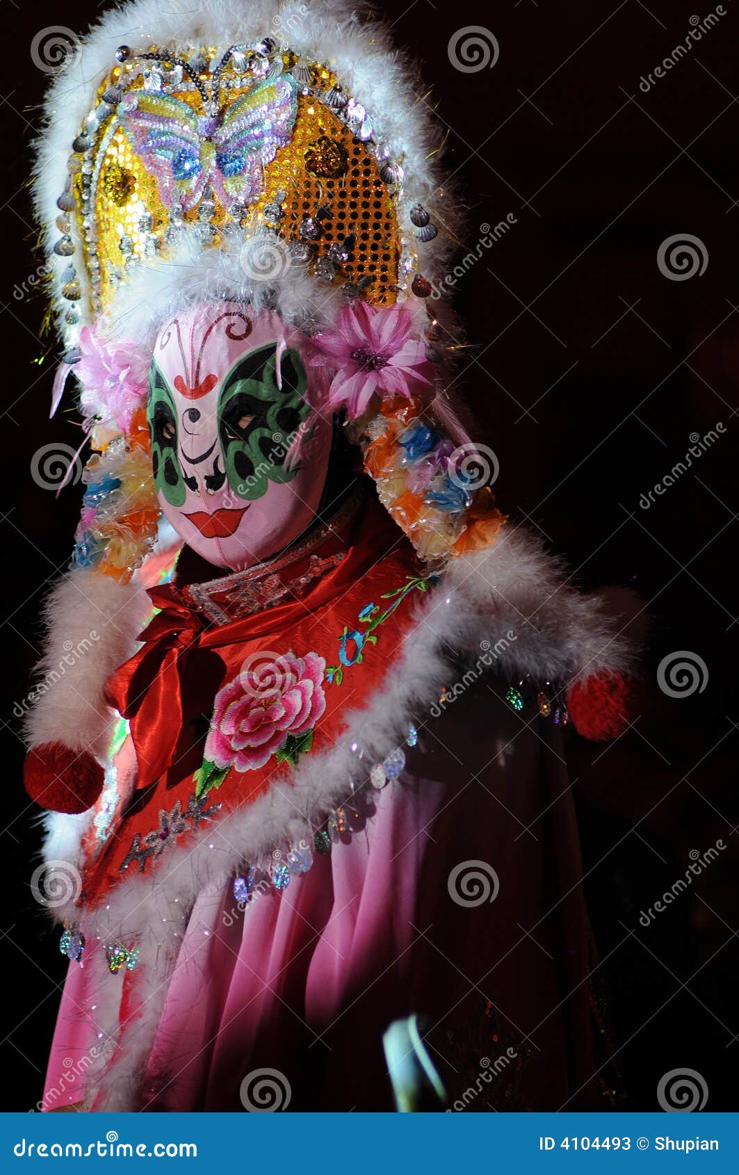 OPERA FACE stock image. Image of arts, performance, entertainment - 4104493