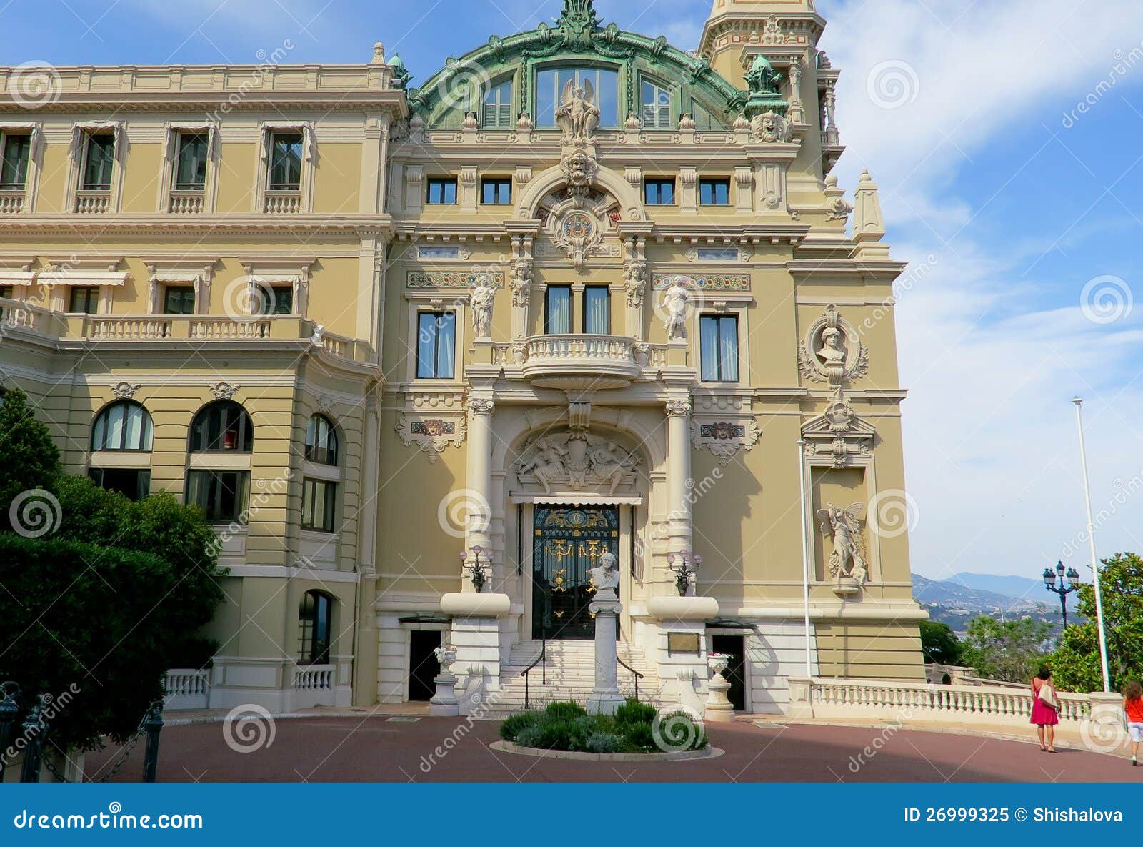 Opera Garnier. Monaco. stock image. Image of arts, french - 26999325