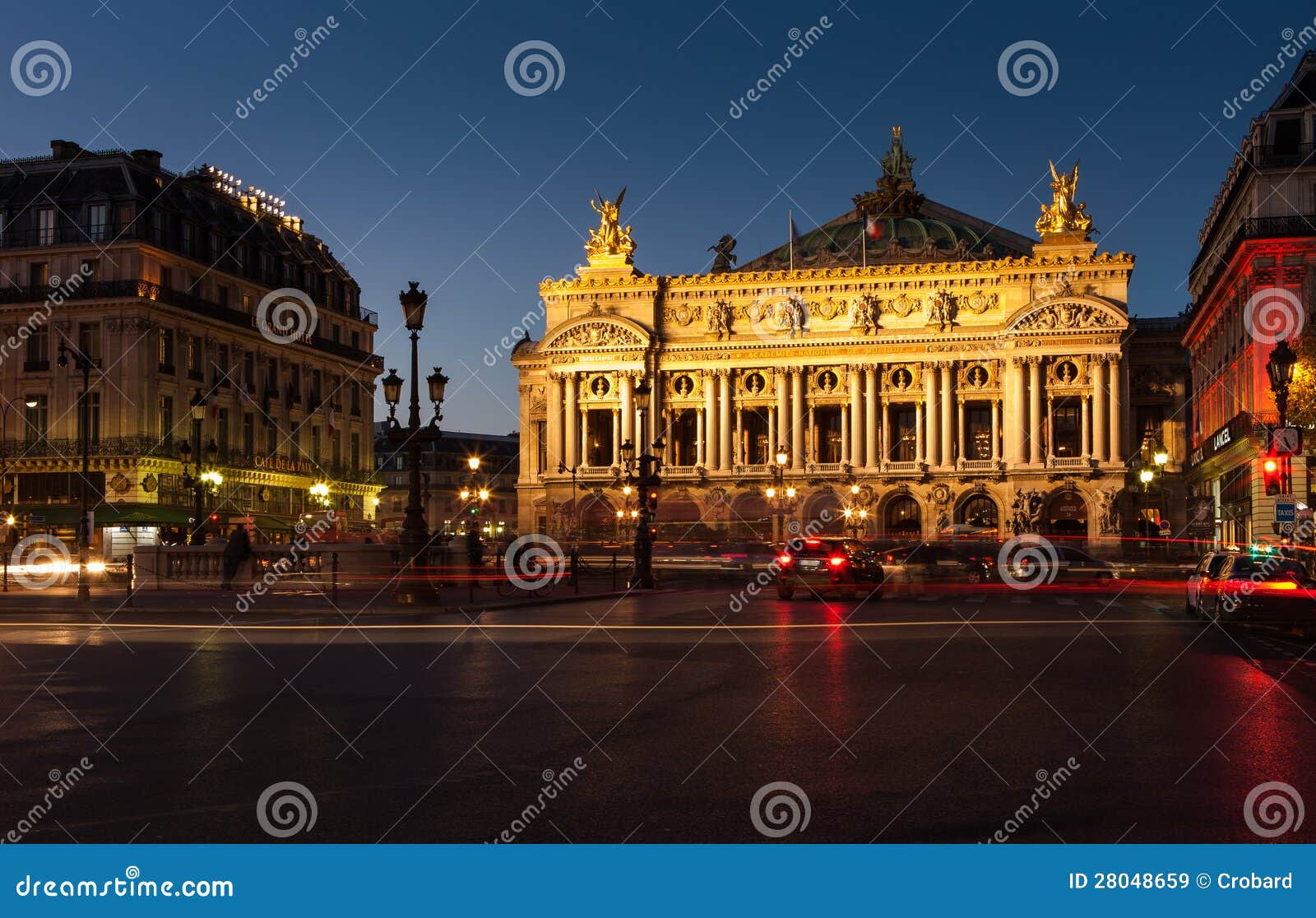 Opera Garnier, Paris, France Editorial Stock Image - Image of france ...