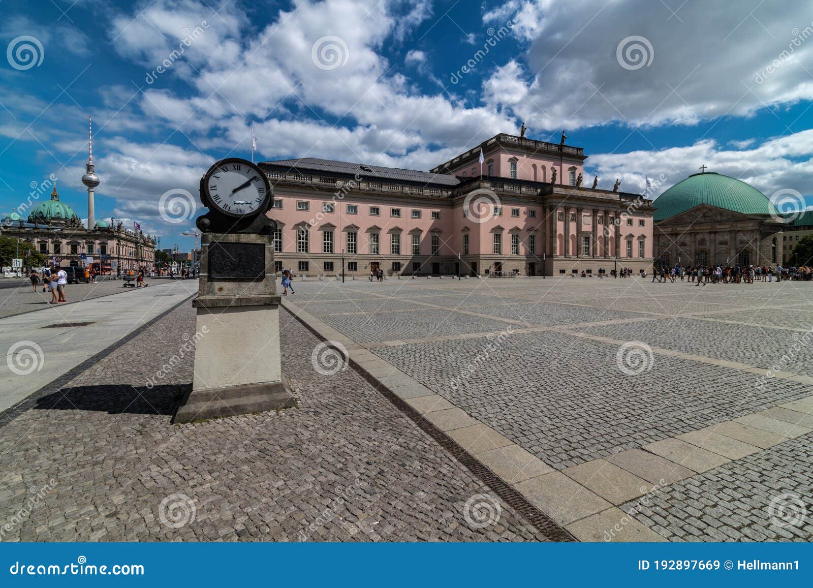 Opera House with Classical Facade in Berlin Editorial Stock Image ...