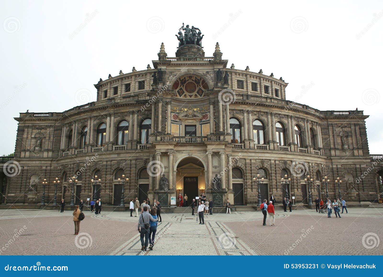 Opera House editorial photo. Image of opera, dresden - 53953231