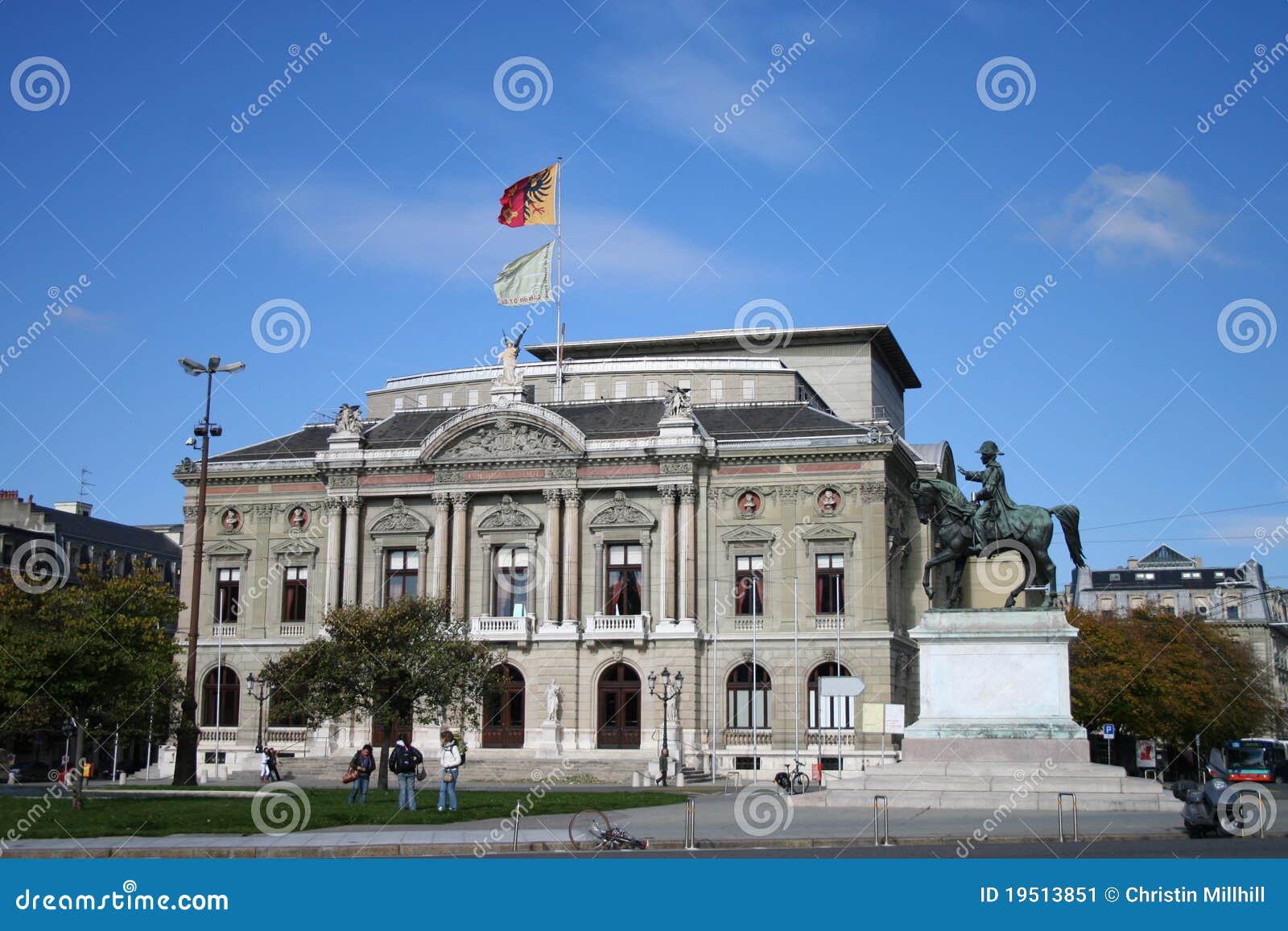 Opera House, Geneva, Switzerland Editorial Photo - Image of geneve ...