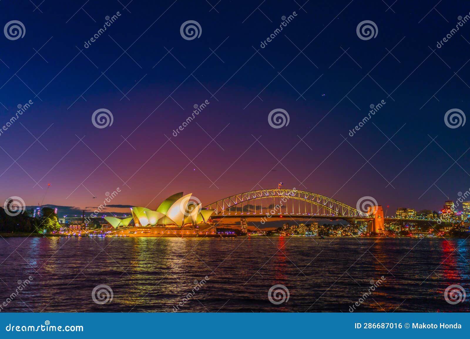 Opera House and Harbor Bridge Stock Photo - Image of tram, world: 286687016
