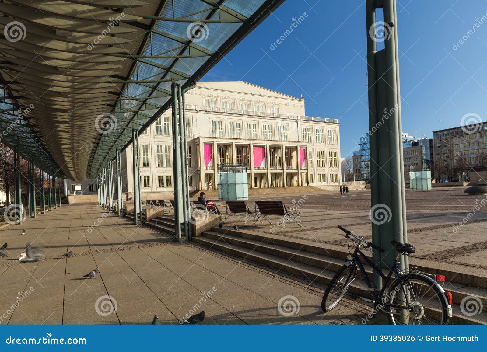 Opera House Leipzig stock photo. Image of gothic, place - 39385026