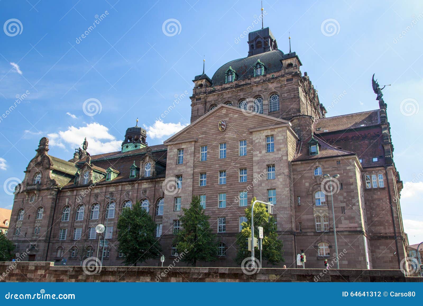 Opera House of Nuremberg, Germany, 2015 Stock Photo - Image of ...
