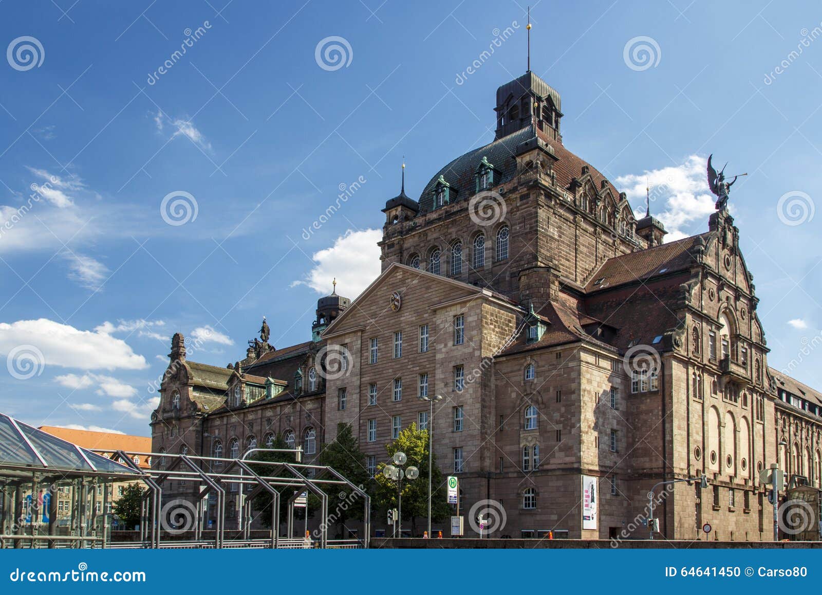 Opera House of Nuremberg, Germany, 2015 Stock Photo - Image of ...