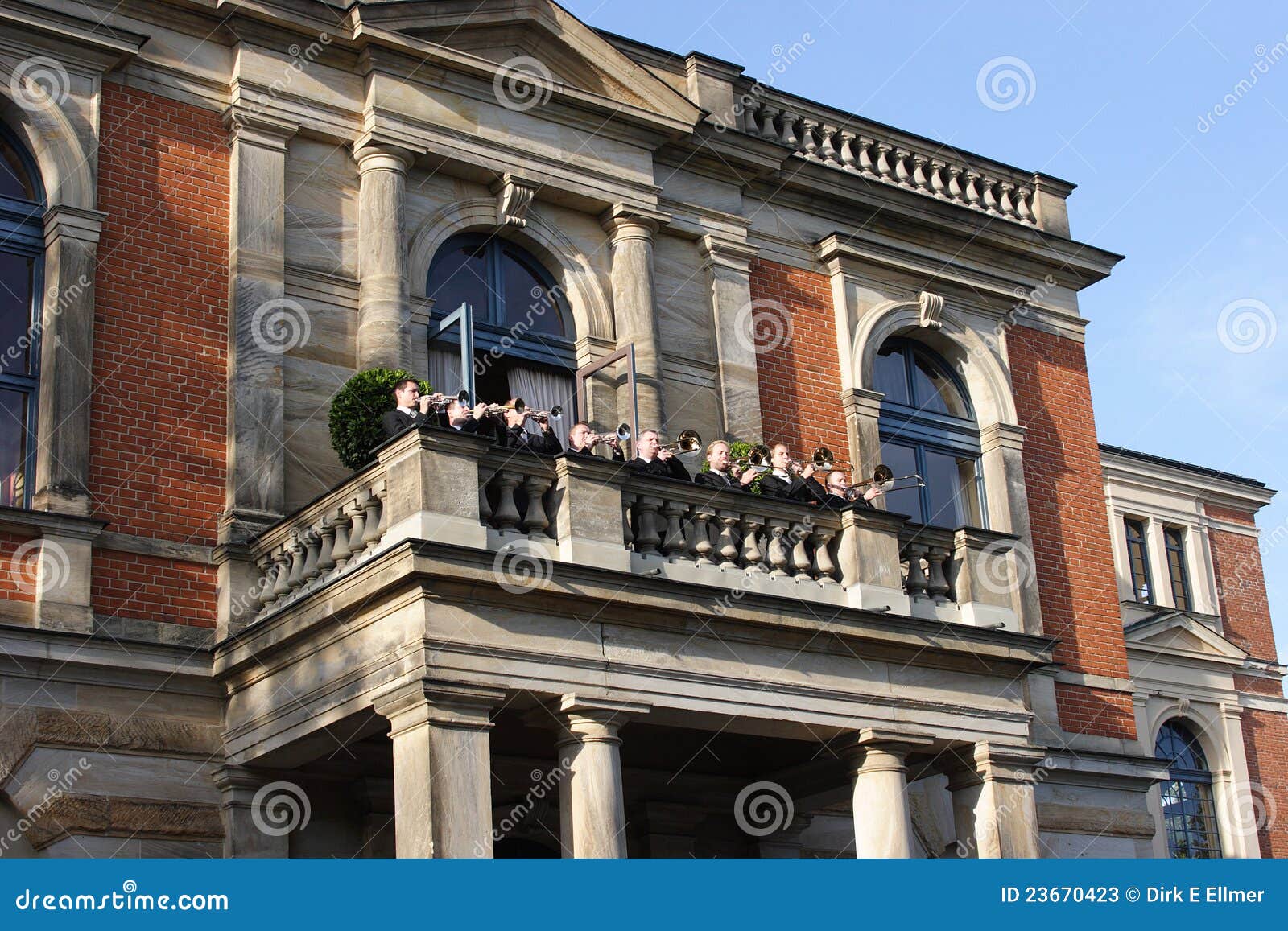Opera House - Richard Wagner Bayreuth Editorial Stock Photo - Image of ...