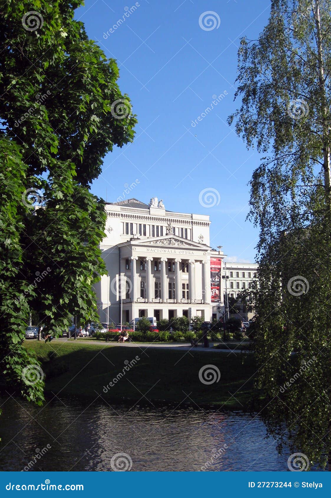 Opera House Riga Latvia editorial stock image. Image of riga - 27273244