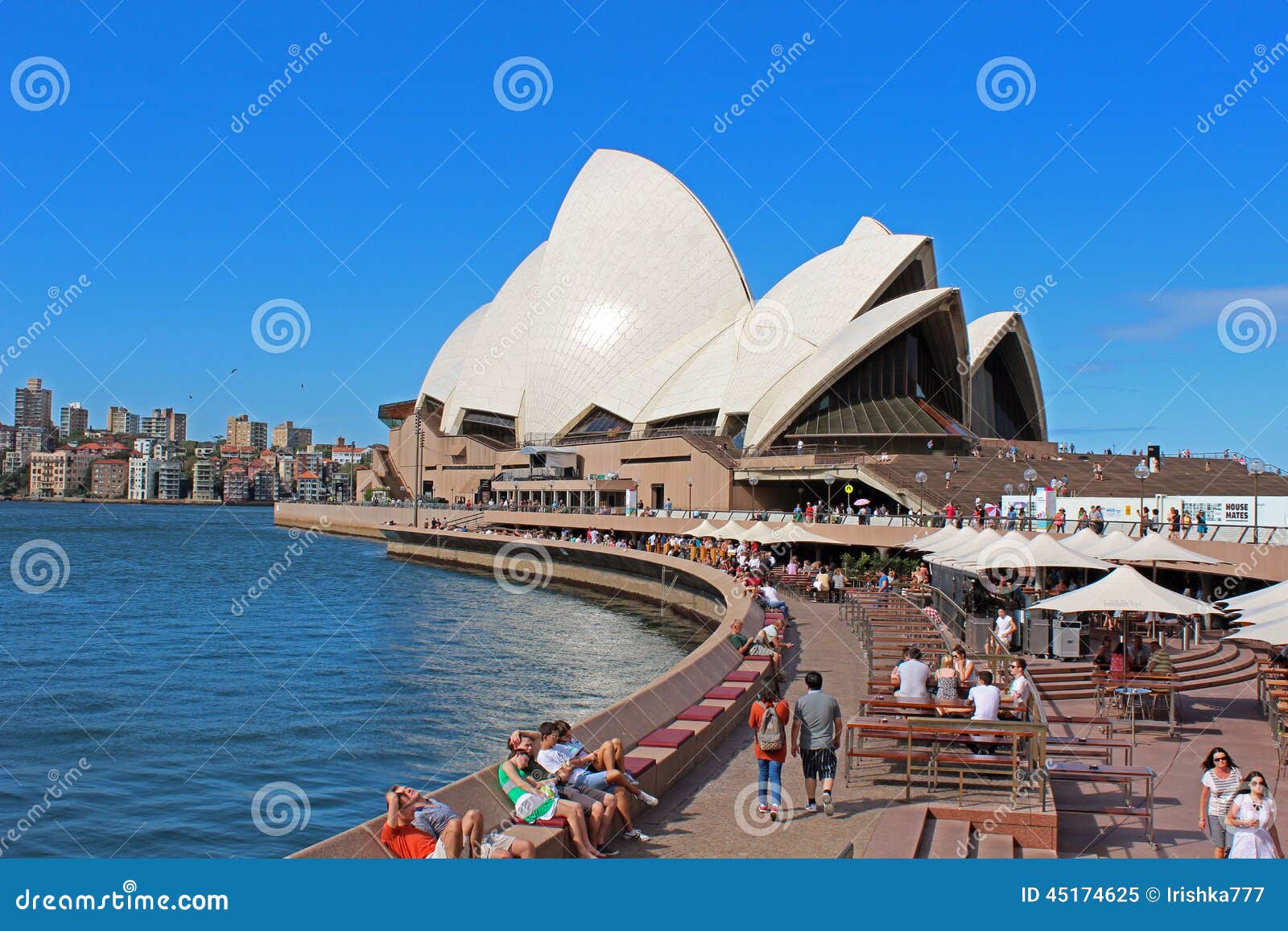Opera House in Sydney editorial image. Image of sunny - 45174625