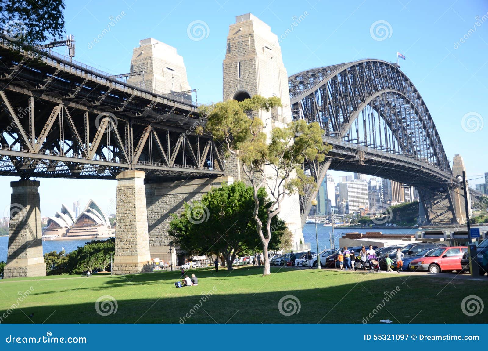 Opera House and Sydney Harbour Bridge Editorial Photography - Image of ...