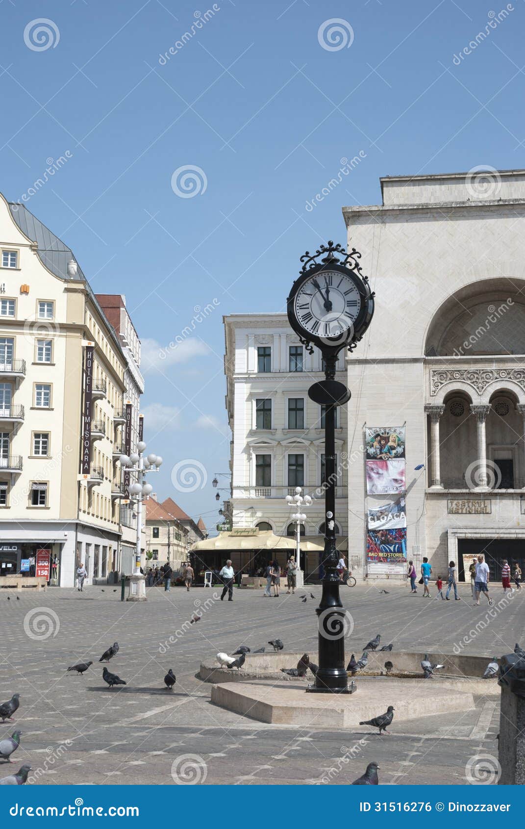 Opera House in Timisoara, Romania Editorial Photo - Image of ...