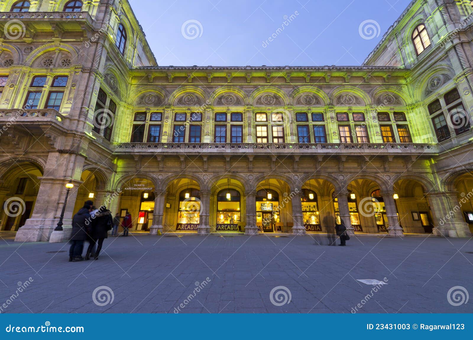 Opera House, Vienna, Austria Stock Image - Image of building, classical ...