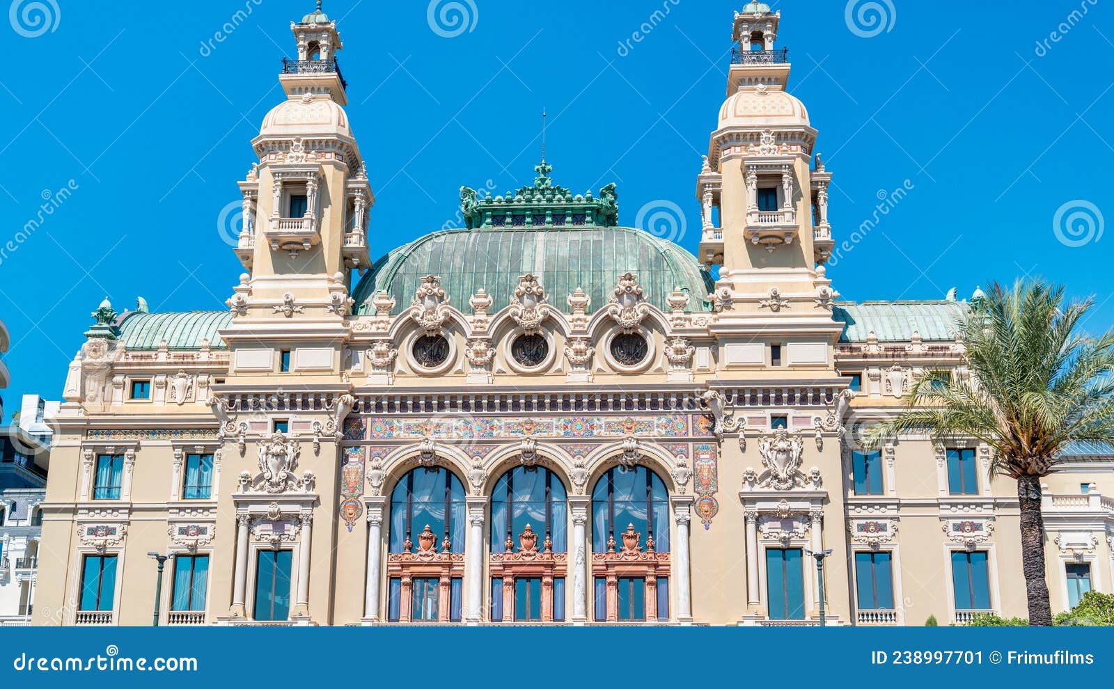 The Opera in Monte-Carlo, Monaco Stock Image - Image of europe, city ...