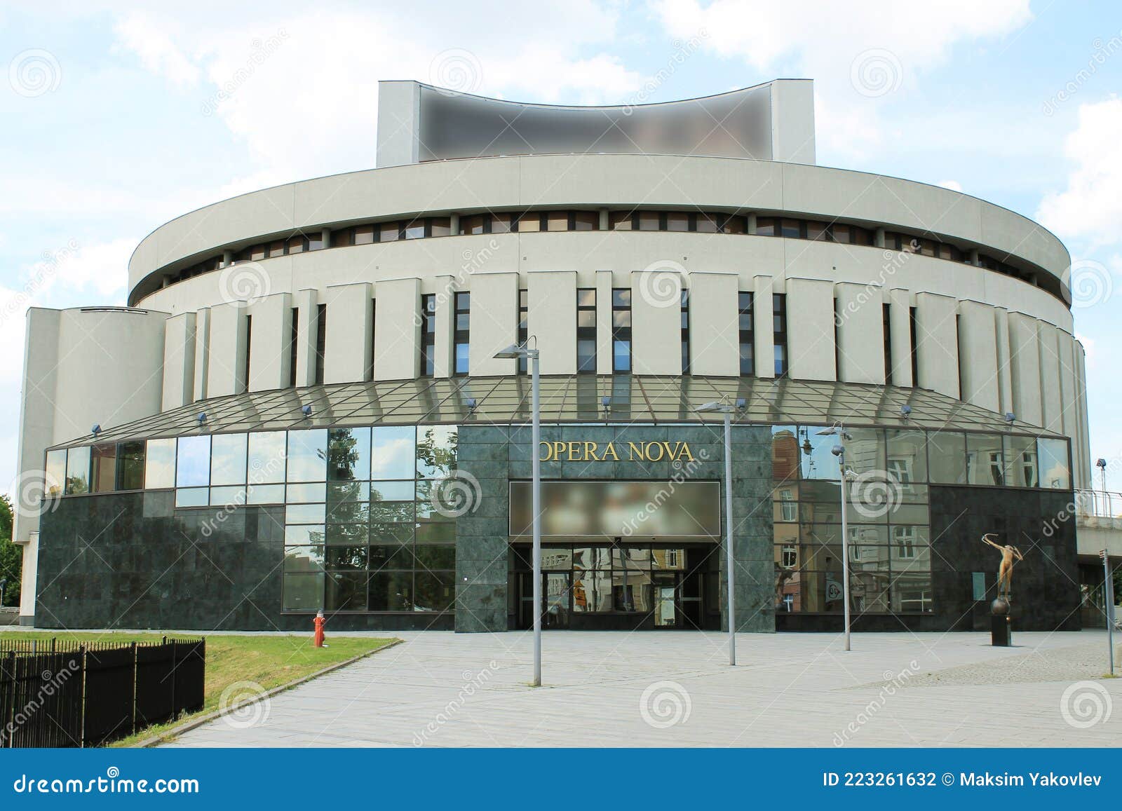 Opera nova bydgoszczs editorial photography. Image of mill - 223261632