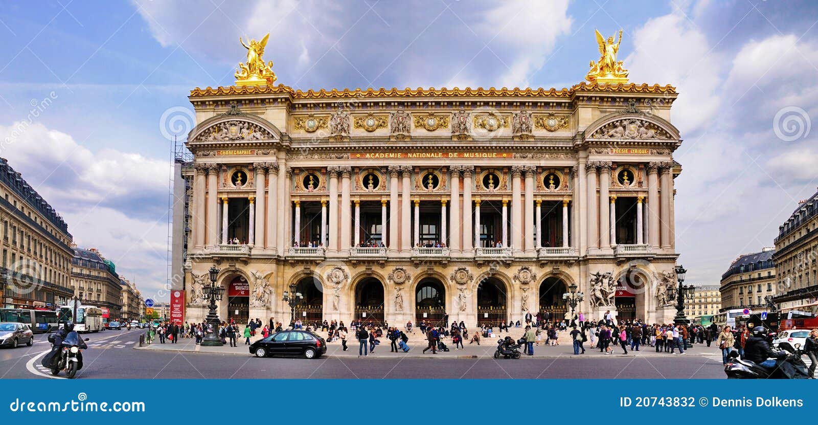 Opera in Paris, France editorial photography. Image of france - 20743832