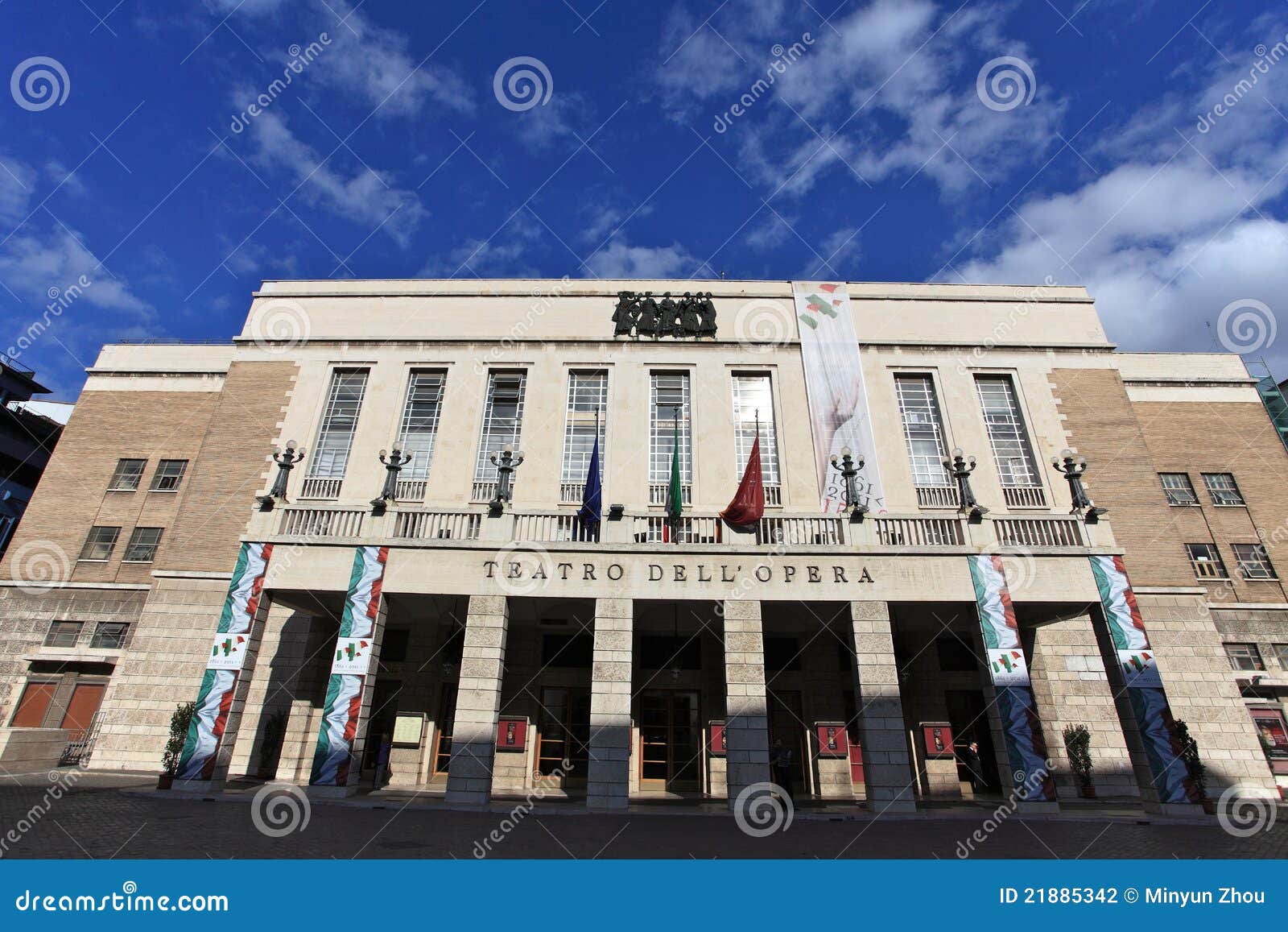 Opera.Rome fotografia editorial. Imagem de cascalho, porta - 21885342