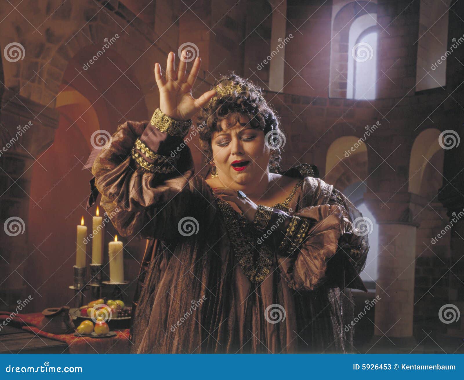 Opera singer stock image. Image of expression, singing - 5926453