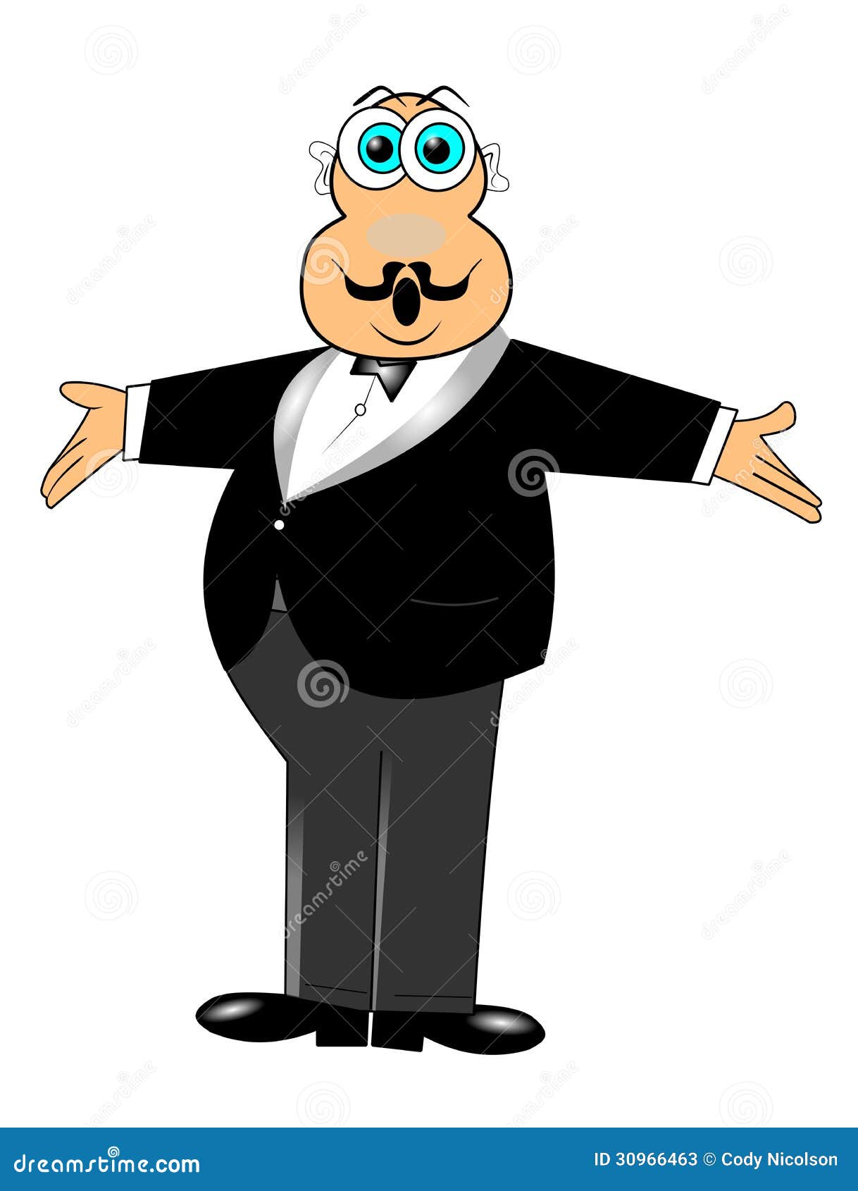 Opera singer stock illustration. Illustration of blue - 30966463