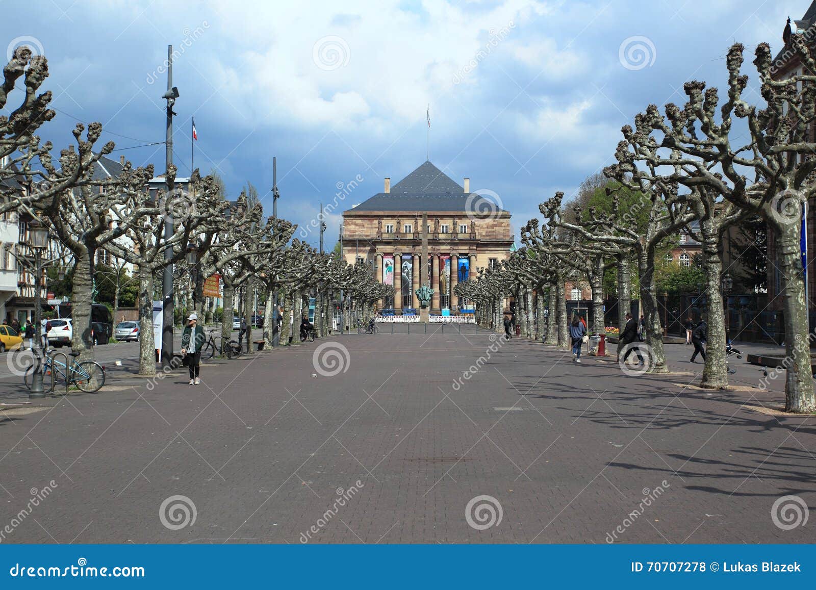 Opera in Strasbourg editorial stock photo. Image of building - 70707278