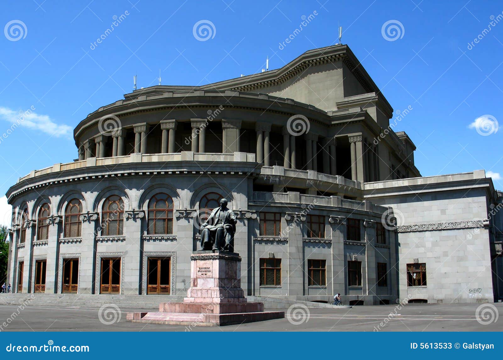 Opera theater building stock image. Image of capital, state - 5613533