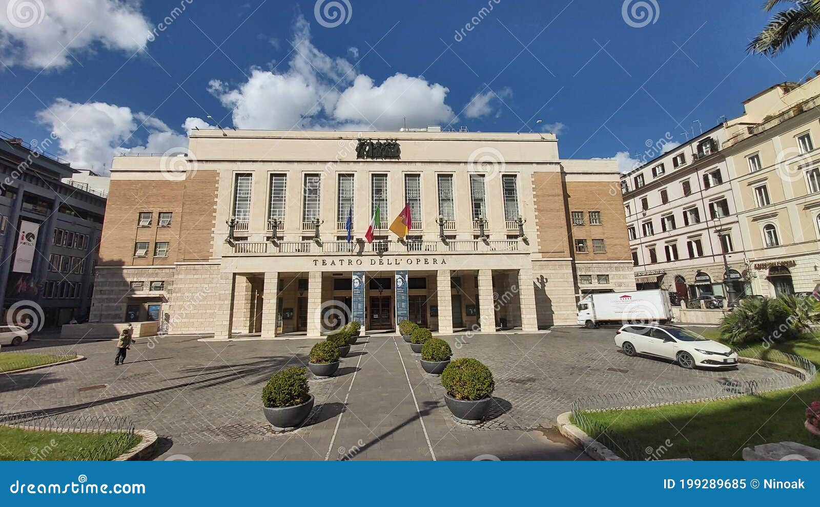 Opera Theater Teatro-engen Tals in Rom Redaktionelles Bild - Bild von ...