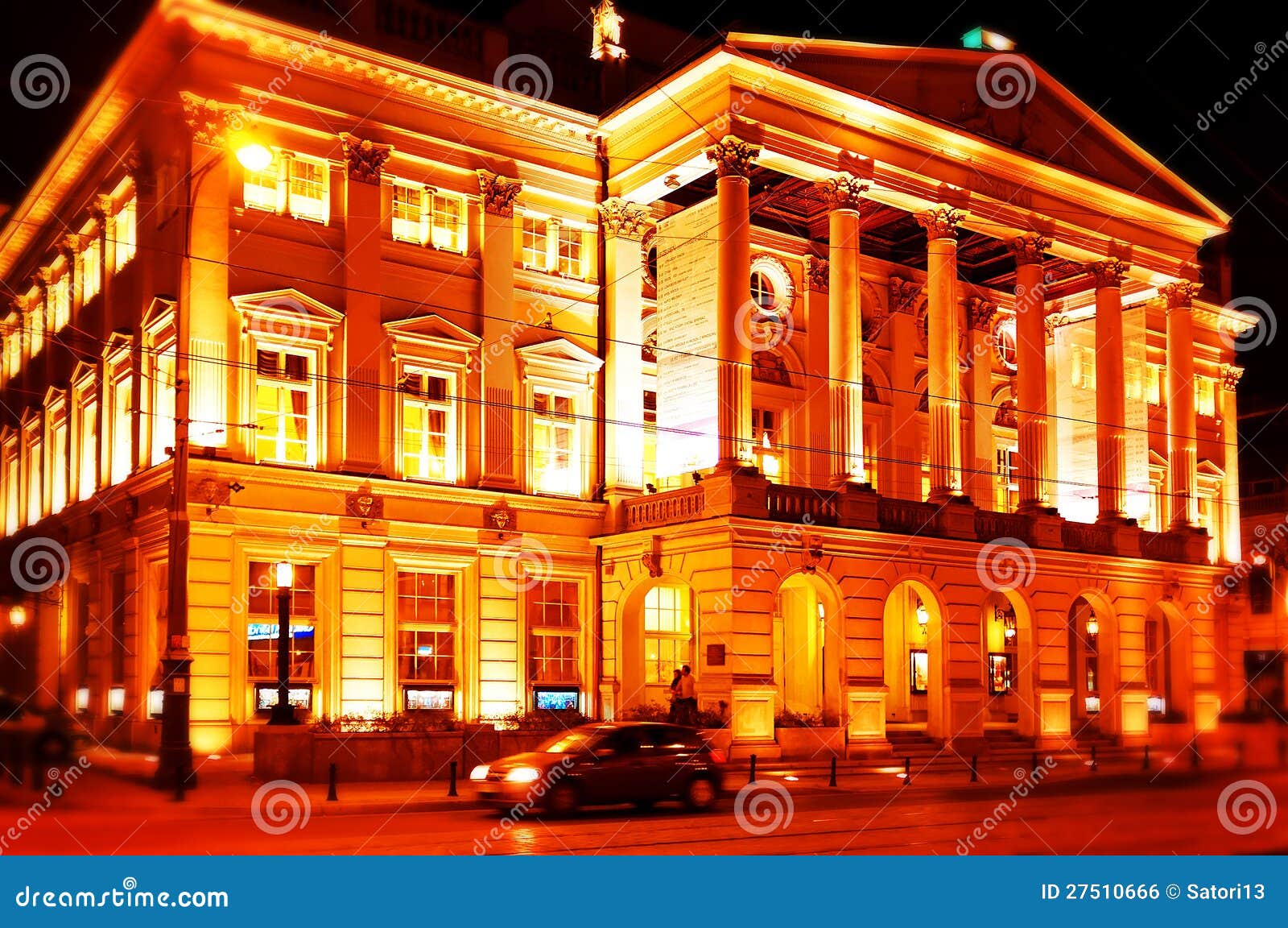 Opera in Wroclaw, Poland stock photo. Image of wroclaw - 27510666