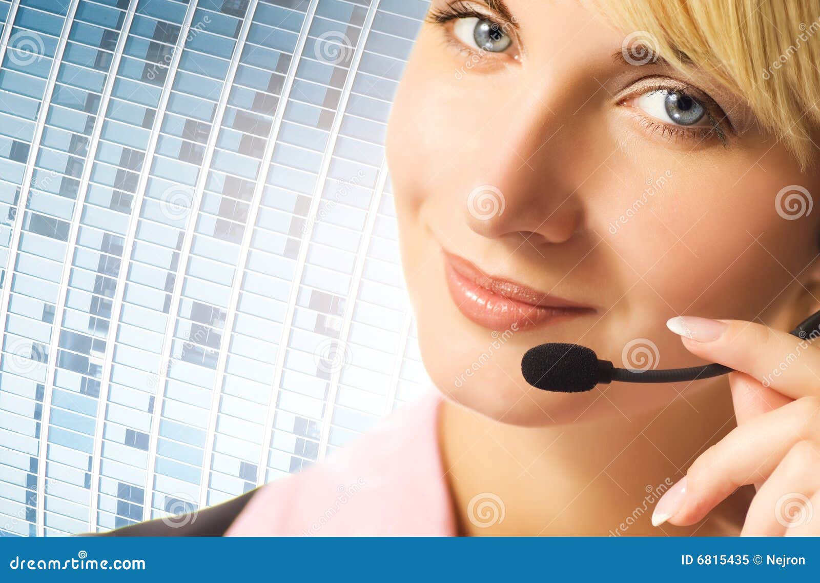 Operador Cómodo Del Teléfono Imagen de archivo - Imagen de consultor ...