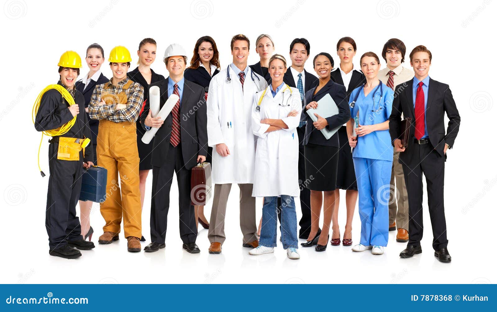 Operai fotografia stock. Immagine di personale, uniforme - 7878368