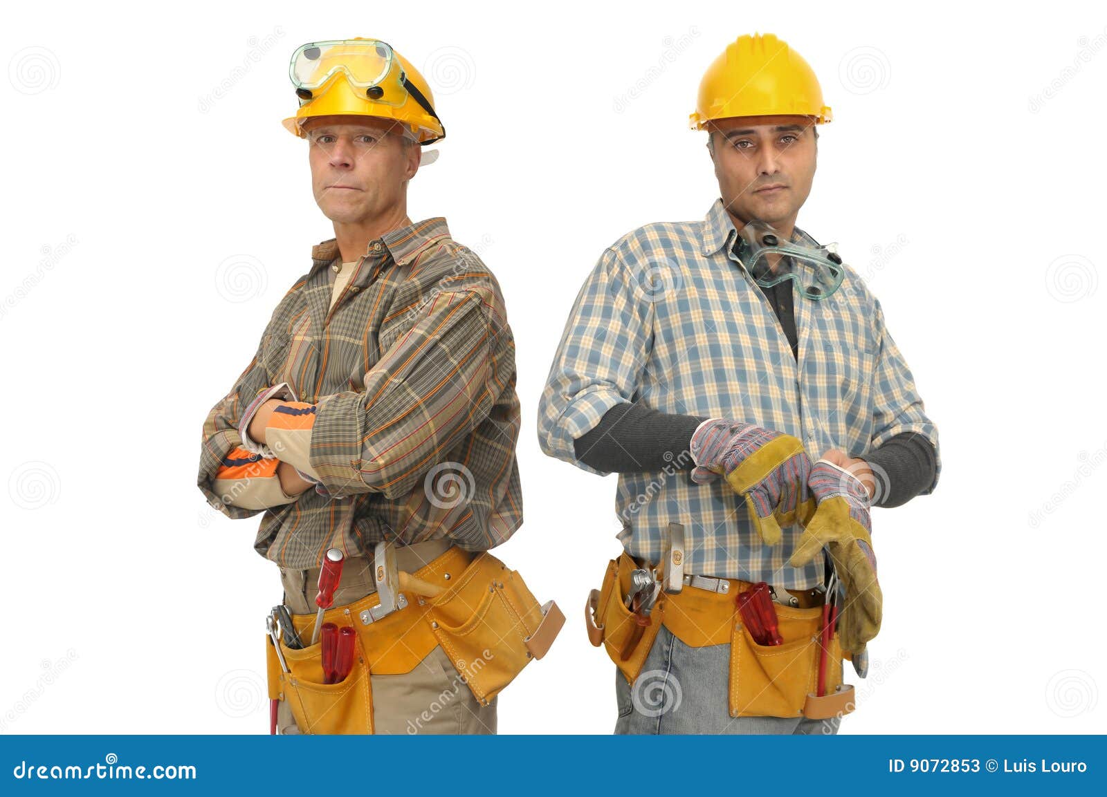 Operai immagine stock. Immagine di disegno, industria - 9072853