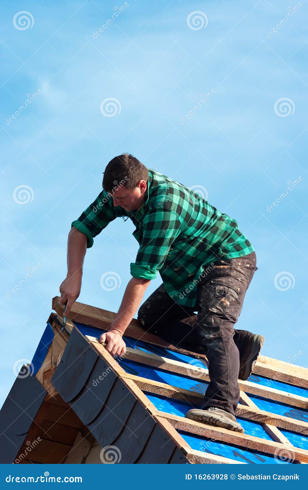 Operaio fotografia stock. Immagine di operaio, azione - 16263928