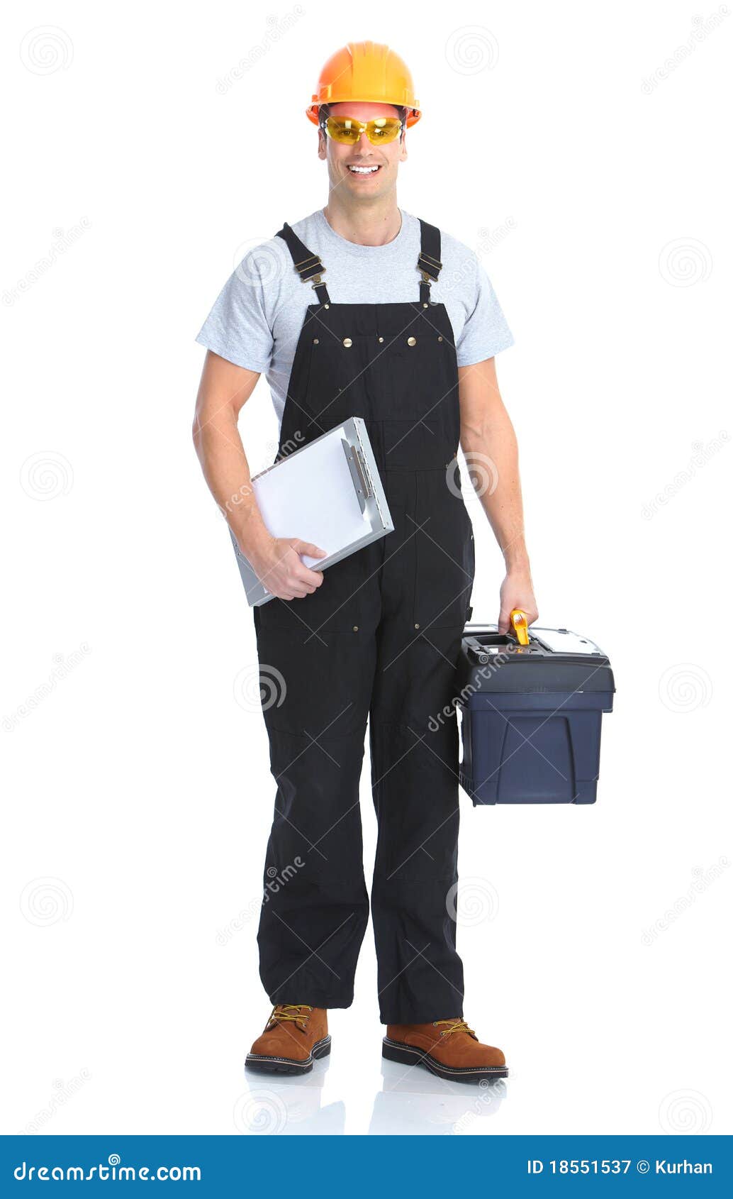 Operaio immagine stock. Immagine di uomo, personale, installi - 18551537