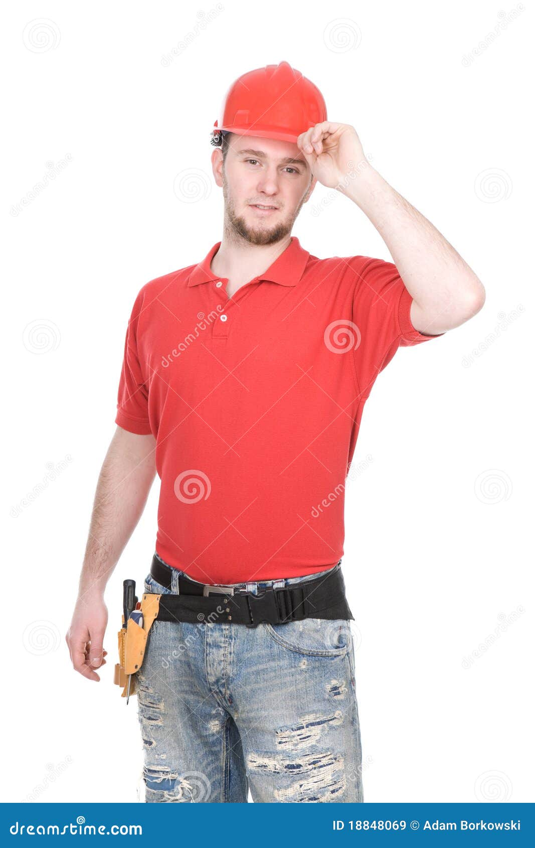 Operaio immagine stock. Immagine di background, apparecchiatura - 18848069