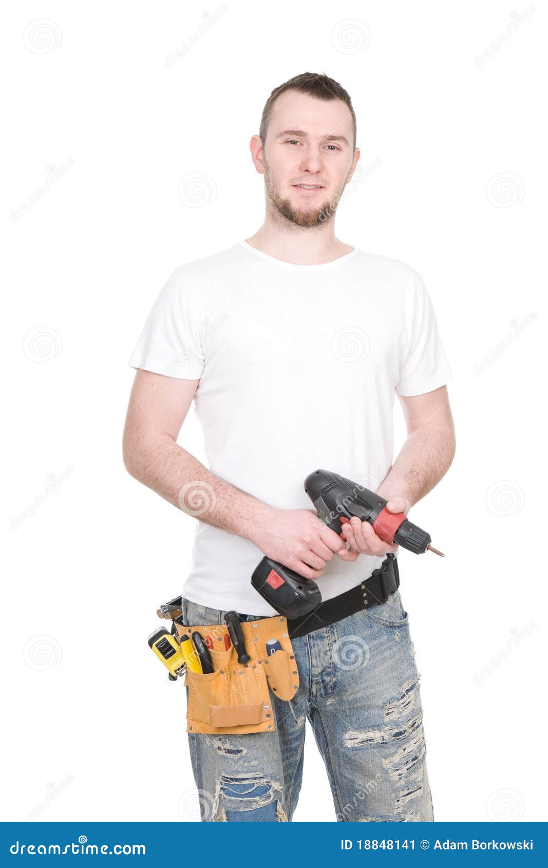 Operaio immagine stock. Immagine di riparazione, domestico - 18848141