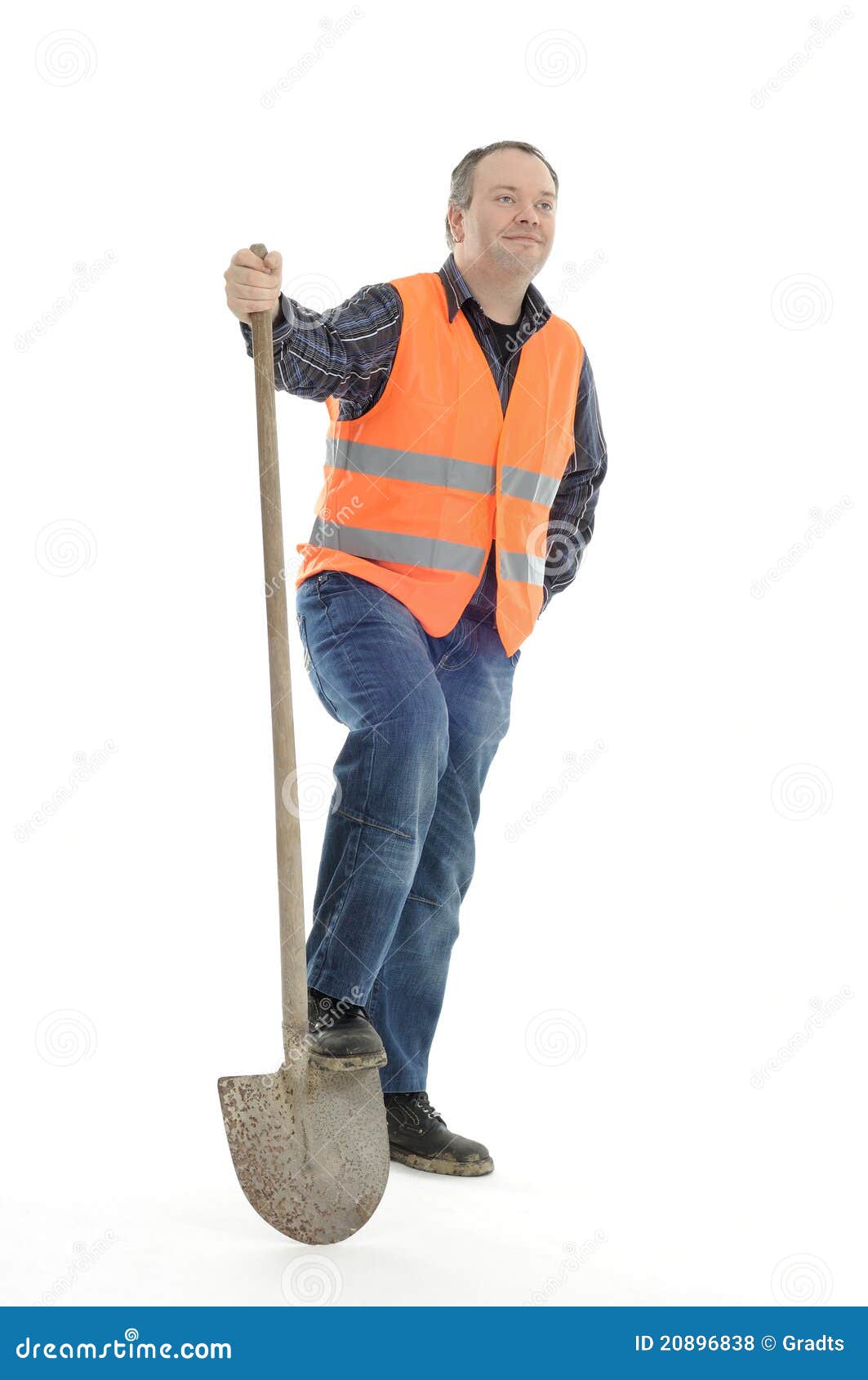 Operaio fotografia stock. Immagine di sfondo, caucasico - 20896838