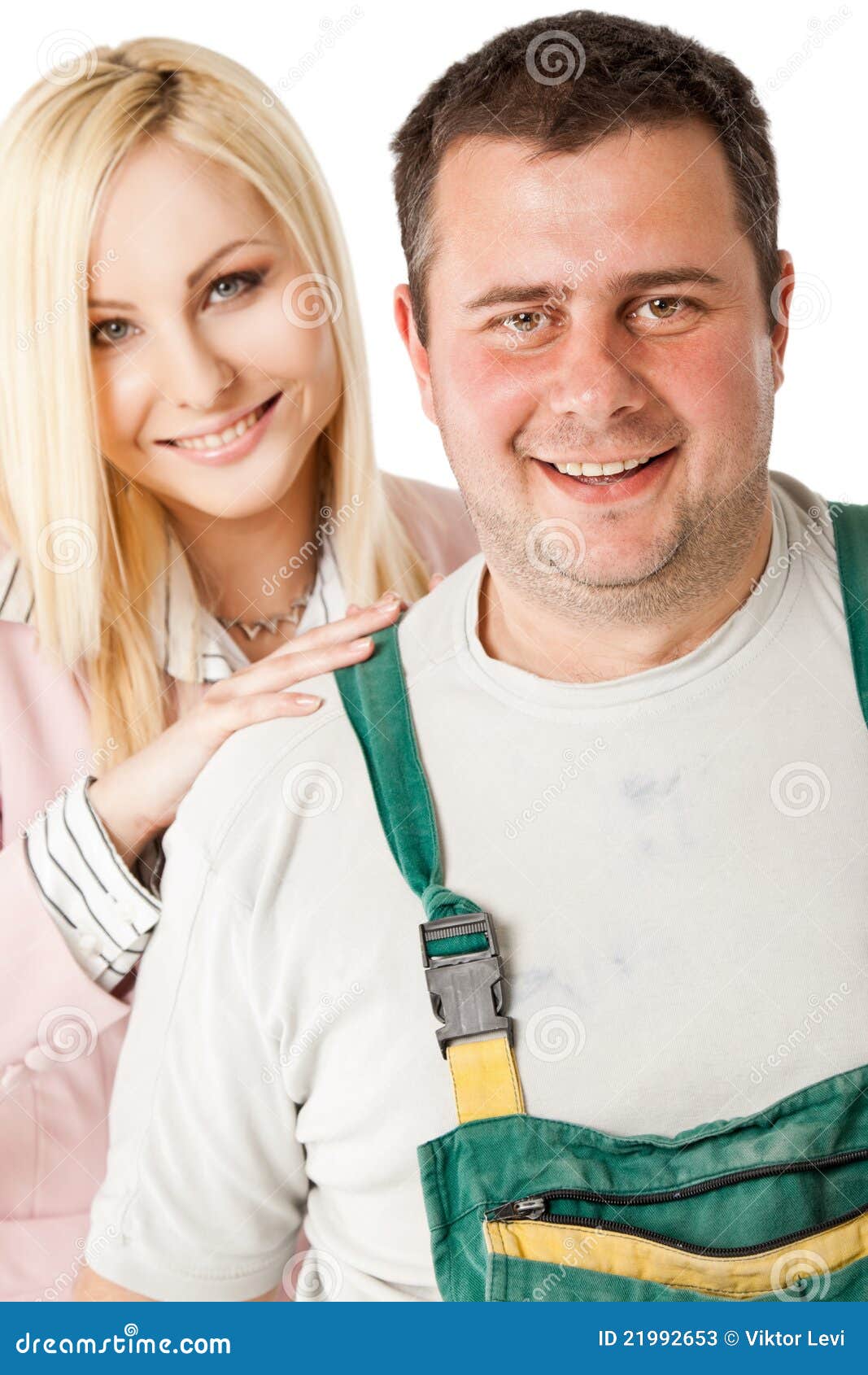 Operaio Di Costruzione Della Donna Elegante Immagine Stock - Immagine ...