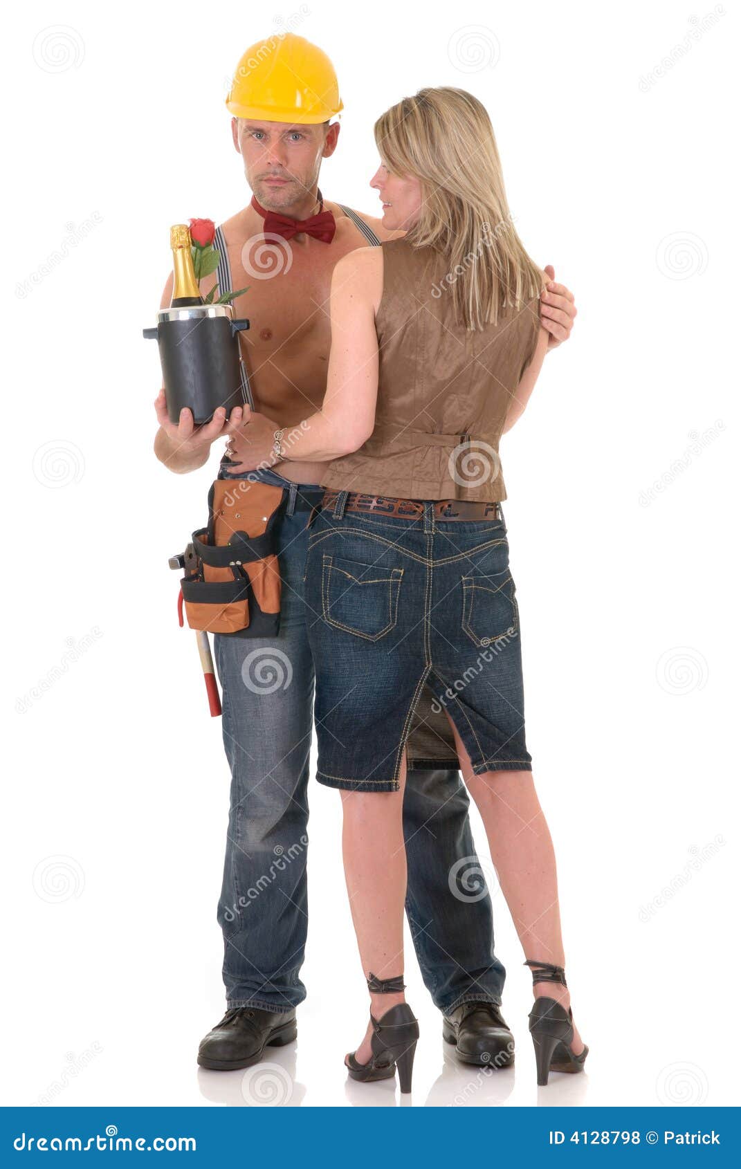 Operaio Di Costruzione, Donna Fotografia Stock - Immagine di lussuoso ...