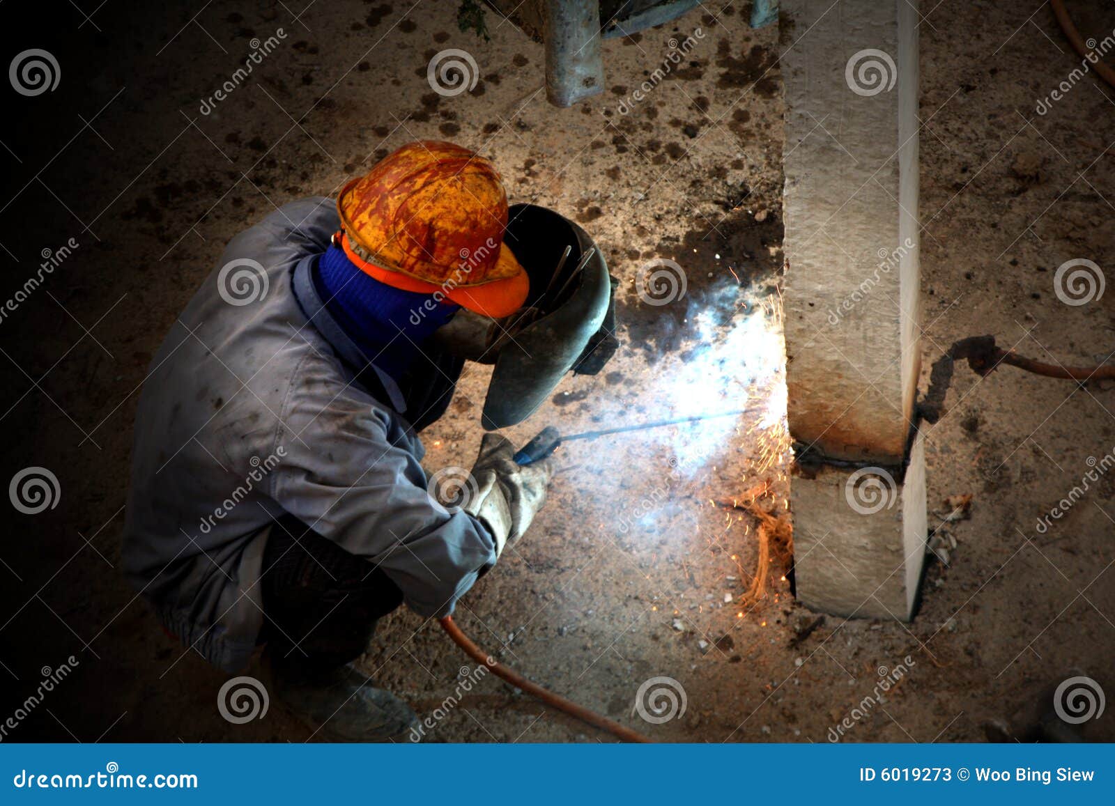 Operaio Di Industria Pesante Immagine Stock - Immagine di pesante ...