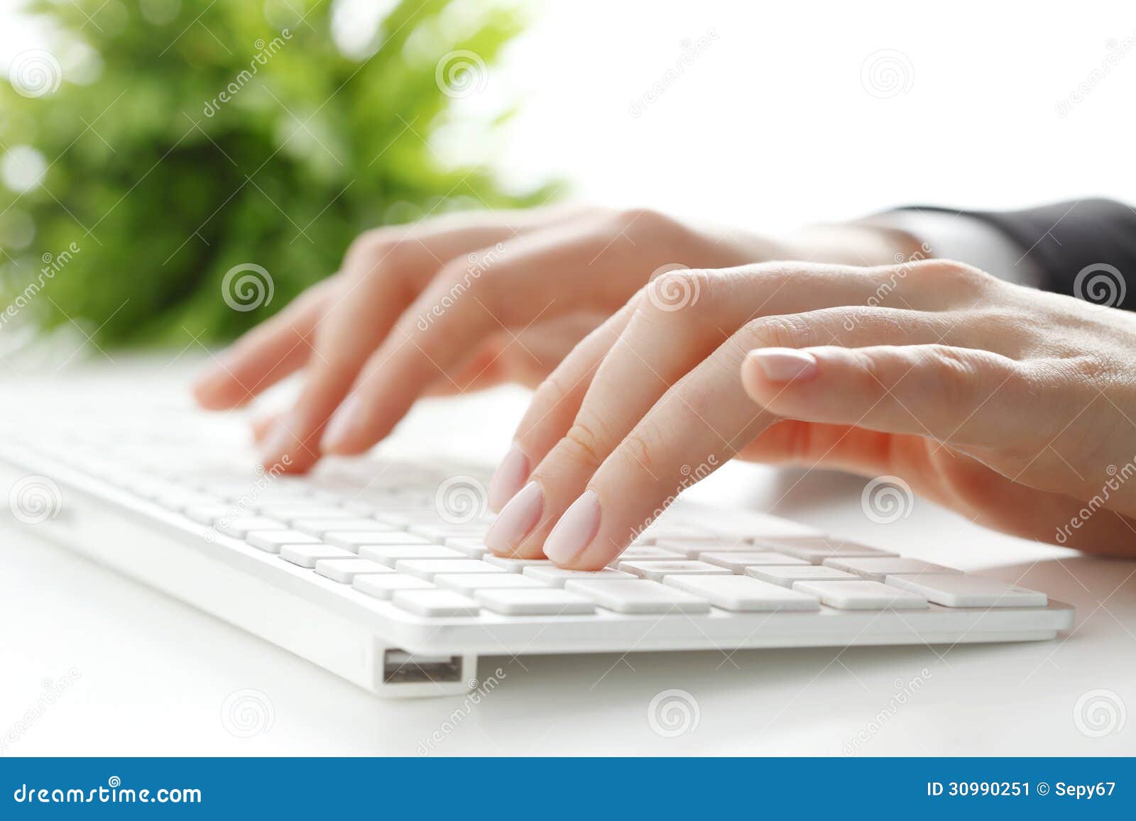 Operating on the computer stock image. Image of computers - 30990251