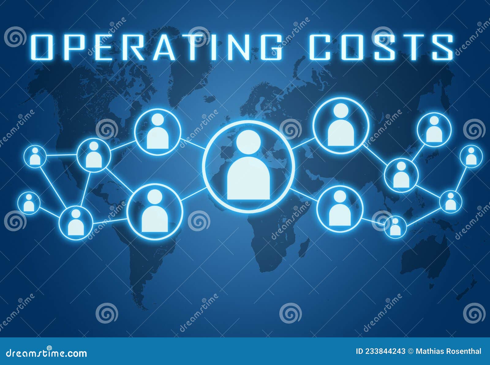 Operating Costs stock illustration. Illustration of technology - 233844243