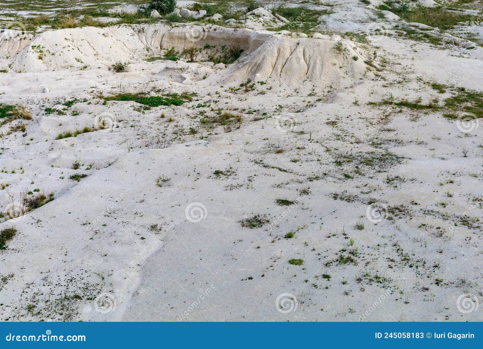 The Operating Huge Quarry for the Extraction of Stone. Natural ...