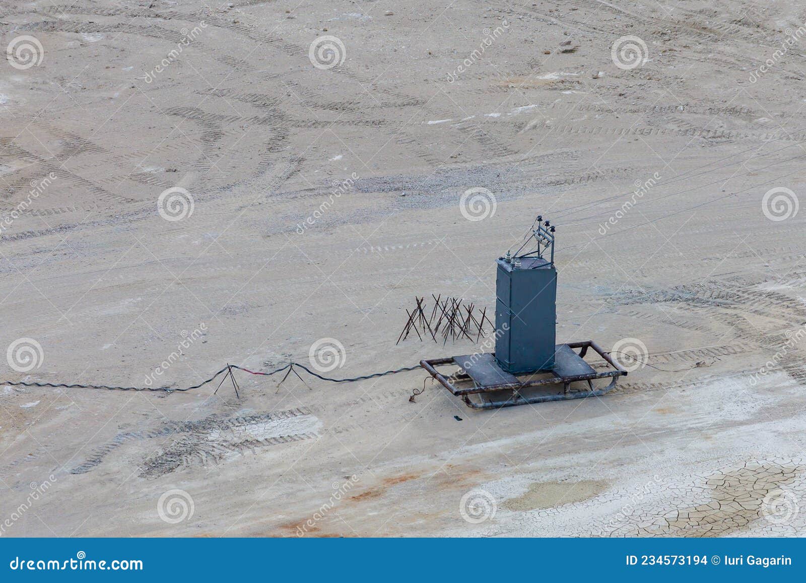 The Operating Huge Quarry for the Extraction of Stone. Natural ...