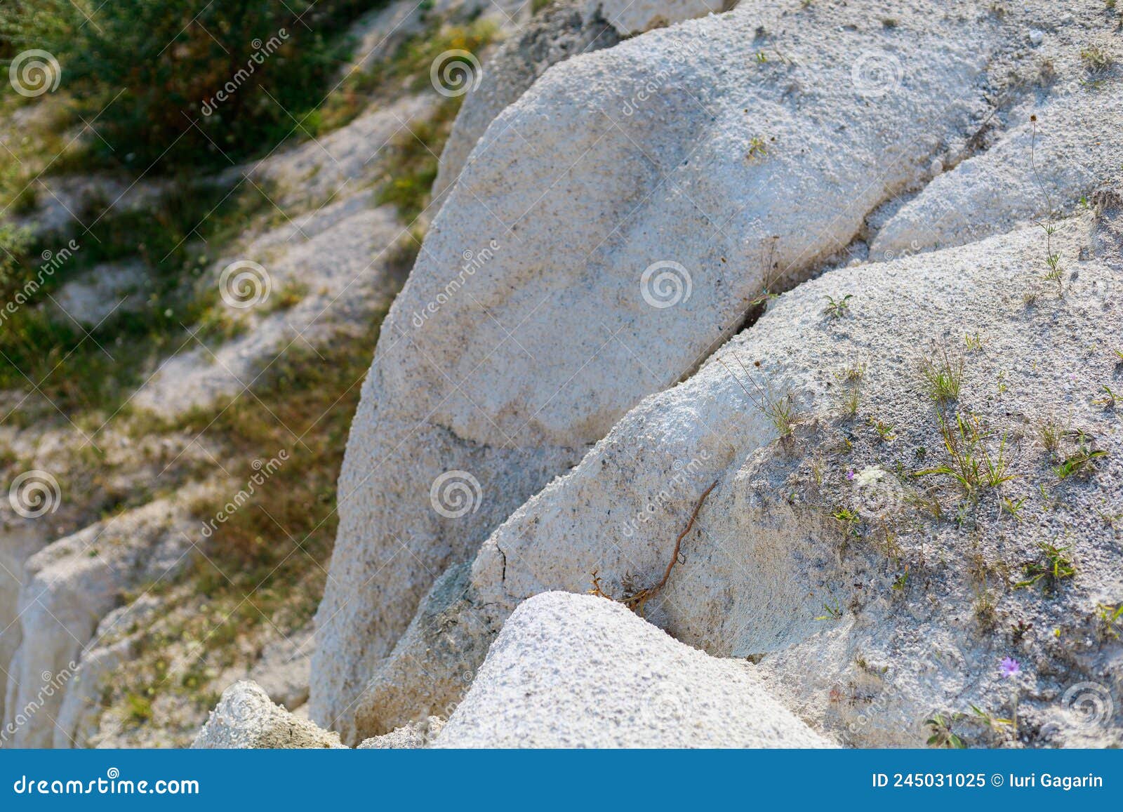 The Operating Huge Quarry for the Extraction of Stone. Natural ...