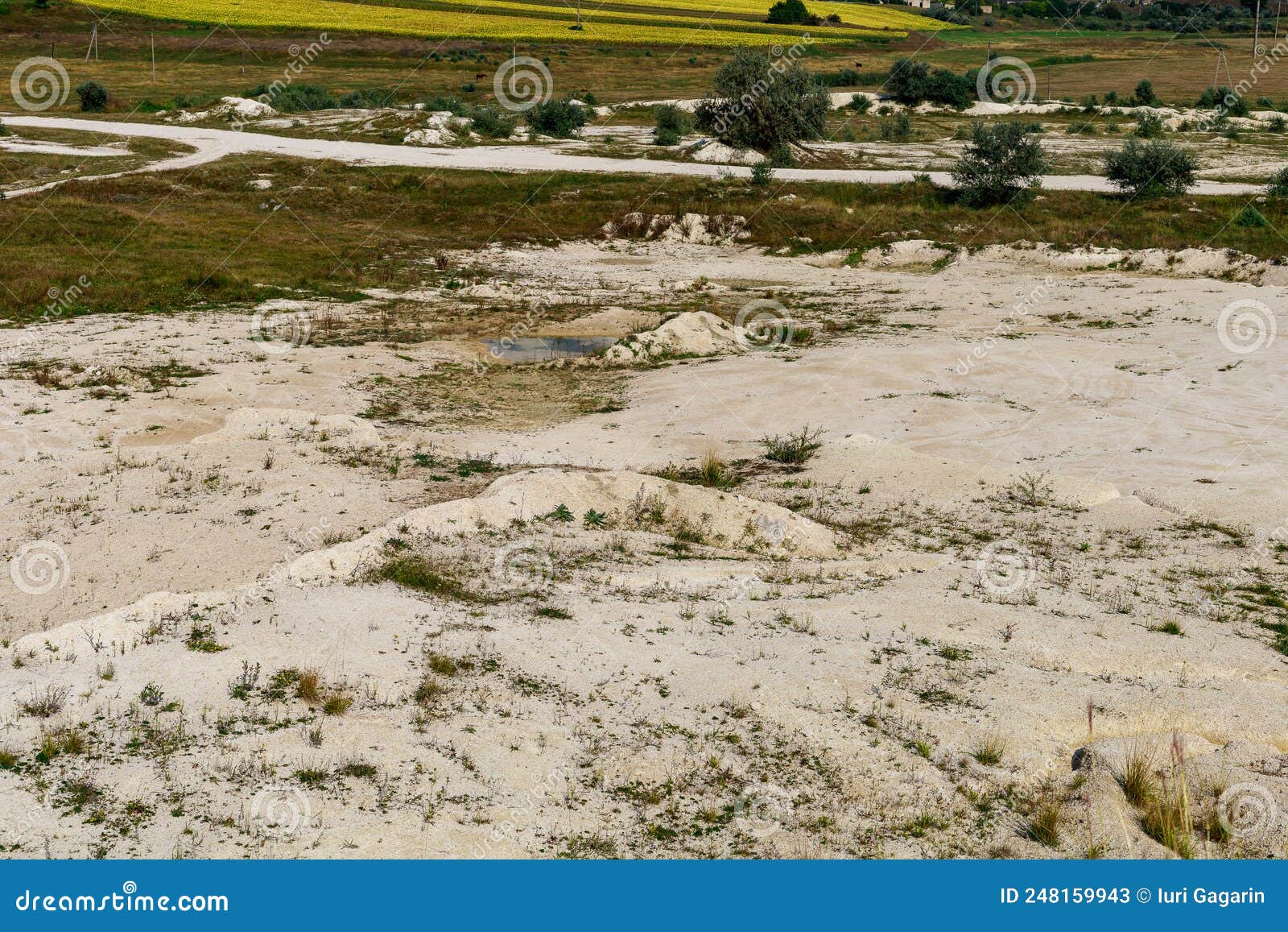 The Operating Huge Quarry for the Extraction of Stone. Natural ...